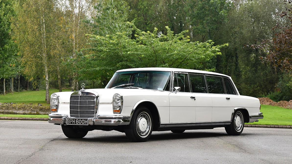 В продаже появился Mercedes-Benz Pullman, собранный для Джона Леннона ...