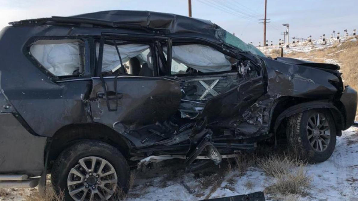 Toyota Land Cruiser Prado попал под поезд близ Балхаша — Kolesa.kz ...