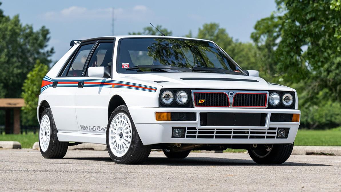 Практически новая Lancia Delta Integrale появилась на торгах — Kolesa ...