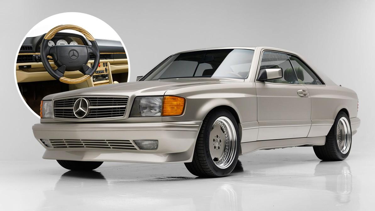 Рестомод Mercedes-Benz 560 SEC с мотором AMG в продаже — Kolesa.kz ...