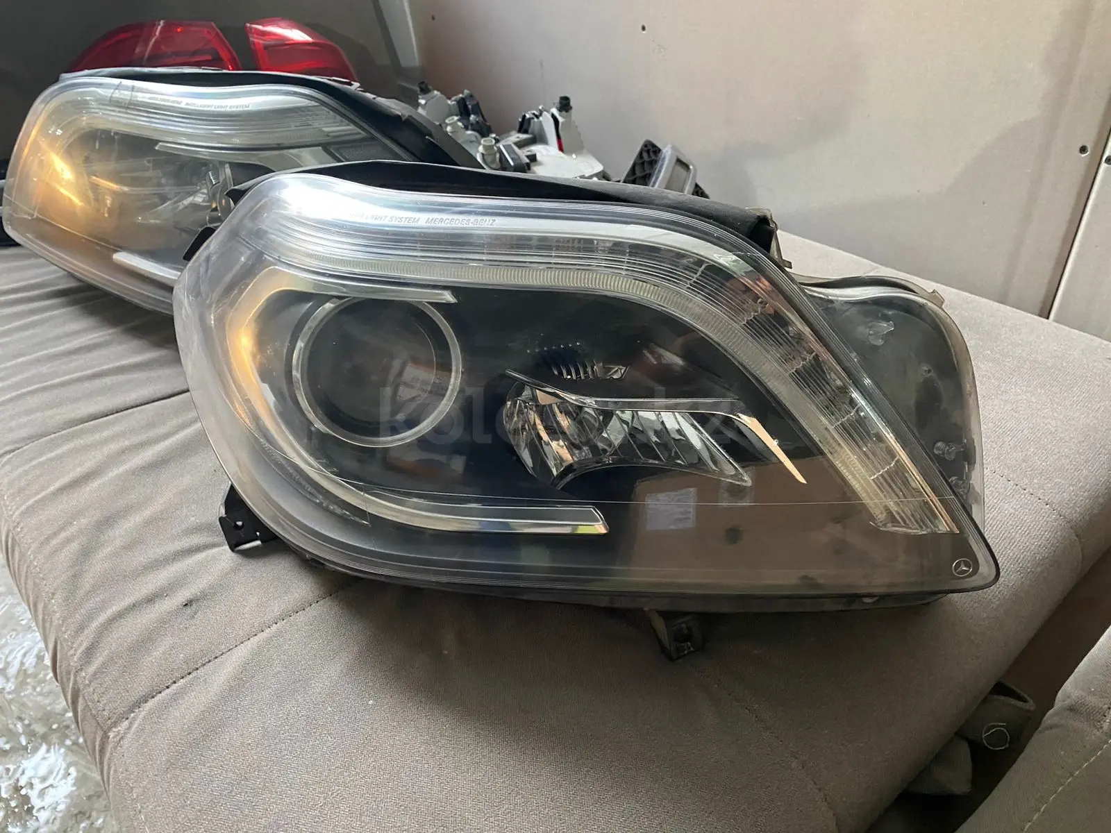 Фара передняя левая и правая Mercedes GL X166 в Алматы - №163424563 ...