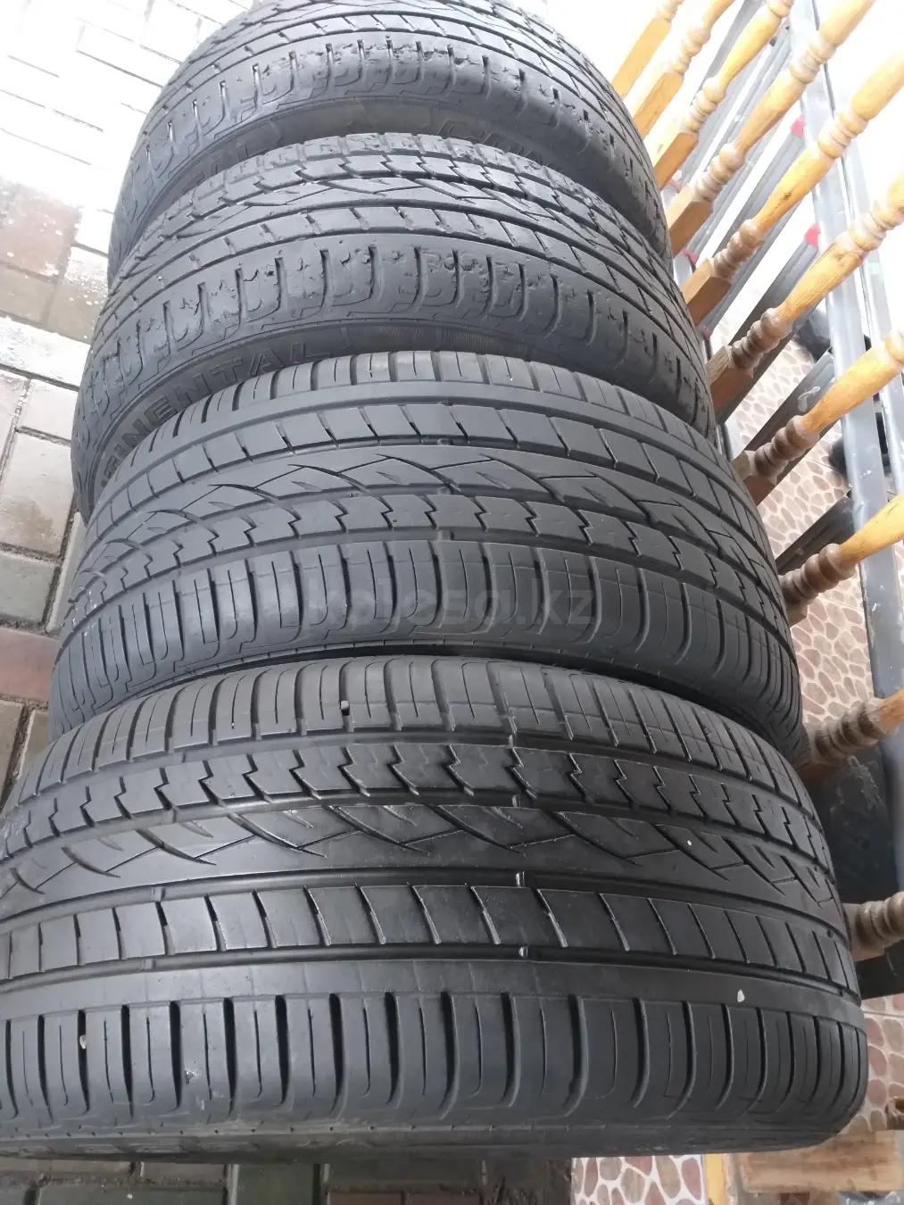 285.45.R19 и 255.50.R19 разно размерные Continental run flat в Алматы ...