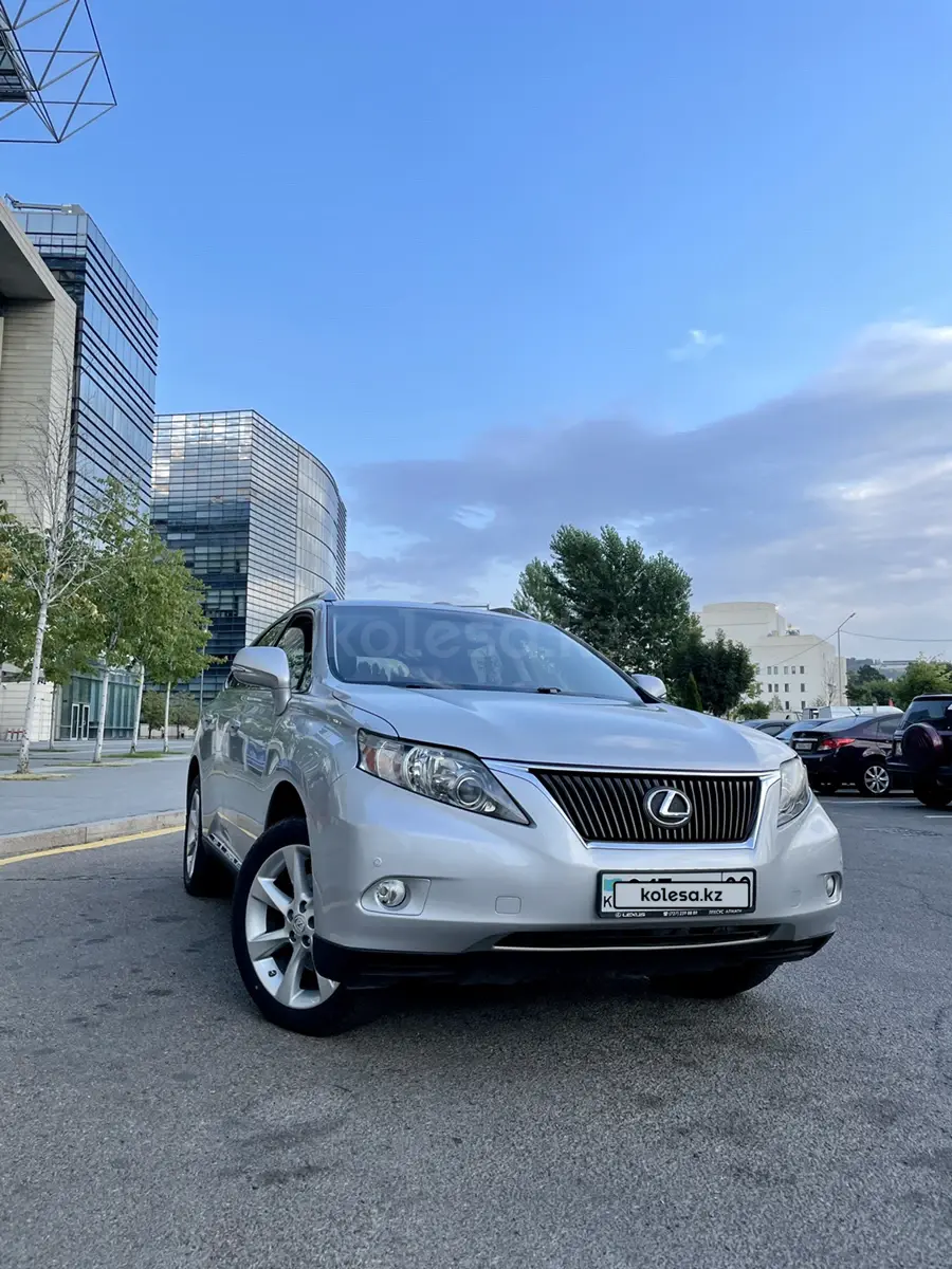 Продажа Lexus RX 350 2009 года в Алматы - №174265328: цена 11500000 ...