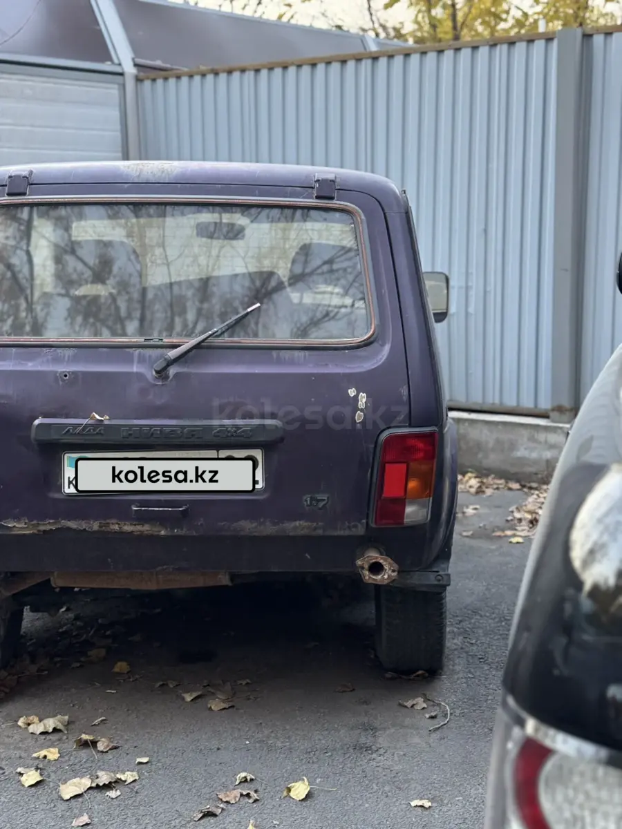 Продажа ВАЗ (Lada) Lada 2121 2000 года в Алматы - №177803668: цена 850000₸. Купить ВАЗ (Lada ...