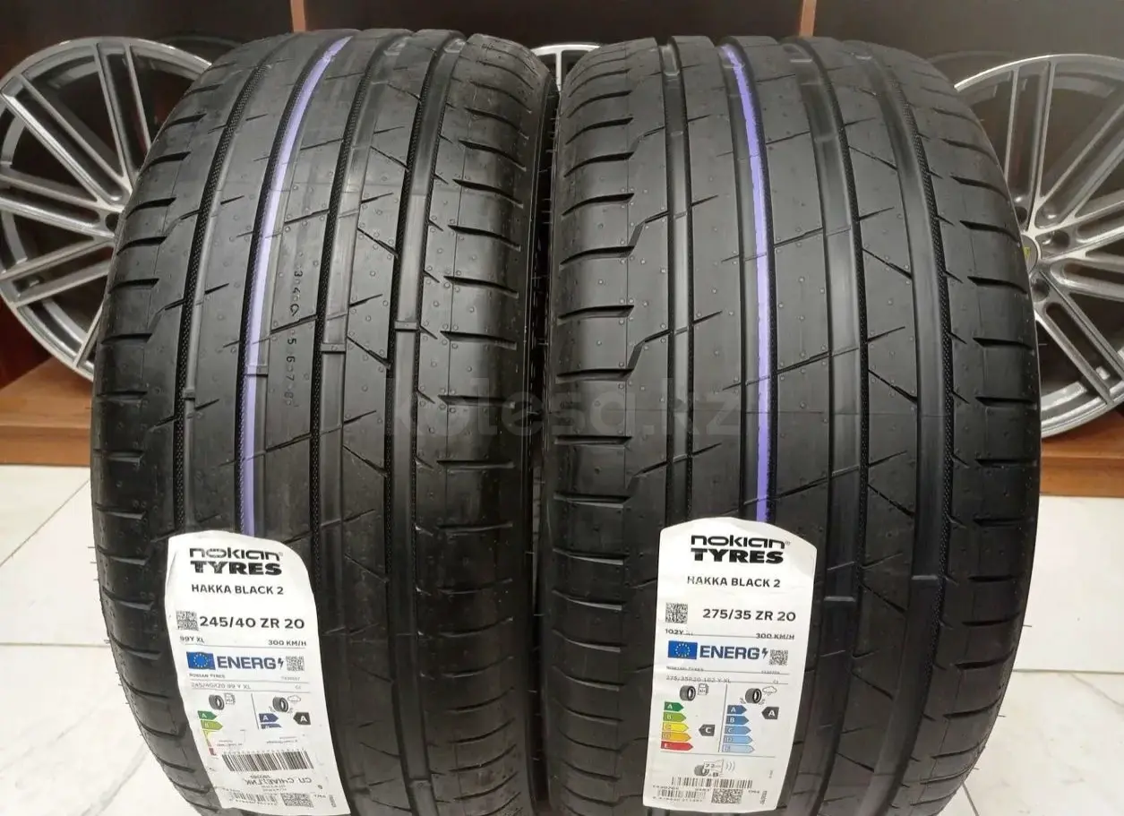 Nokian Tyres Hakka Black 2 245/40 R20 275/35 R20 в Алматы — объявление №148825044: шины на Колёсах