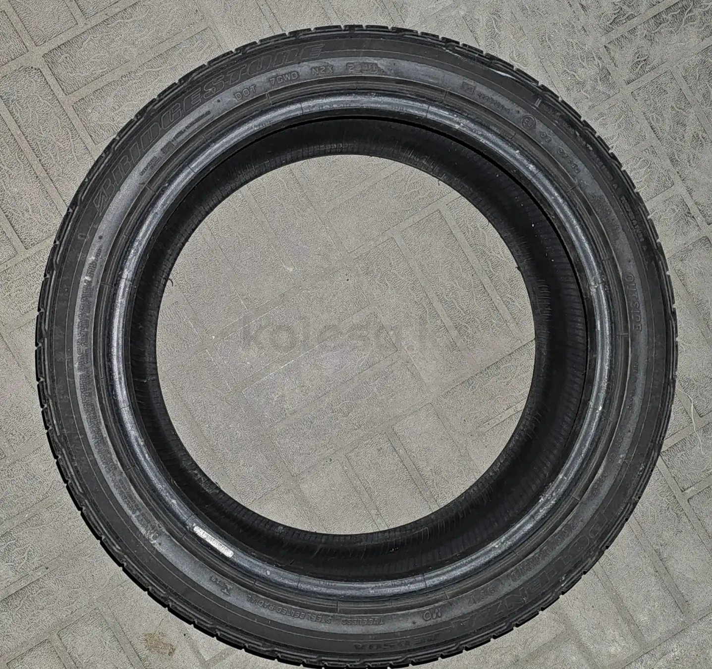 Шина Bridgestone, 265/35/R18, БУ. За 15 000. (1 шт.) в Алматы ...