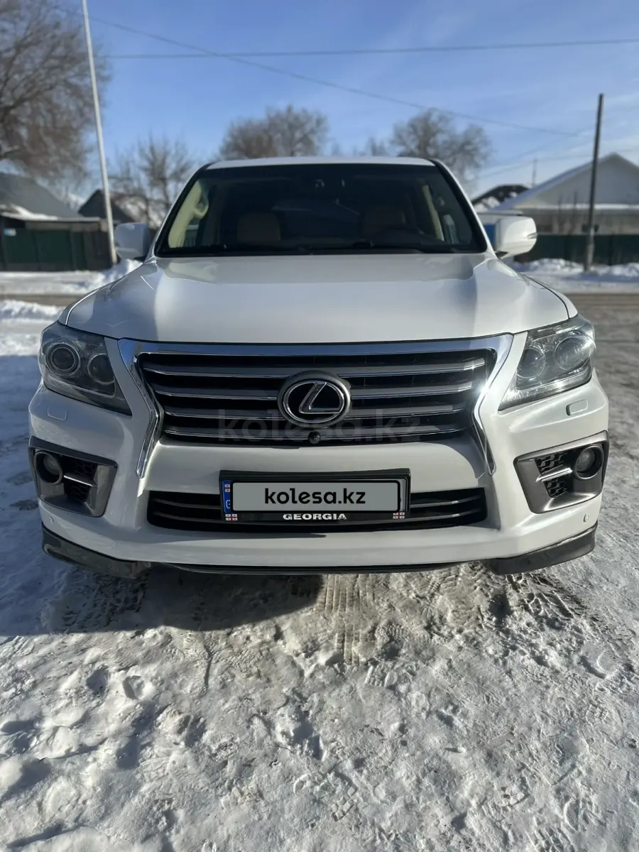 Продажа Lexus LX 570 2012 года в Актобе - №165240627: цена 18500000₸. Купить Lexus LX 570 — Колёса
