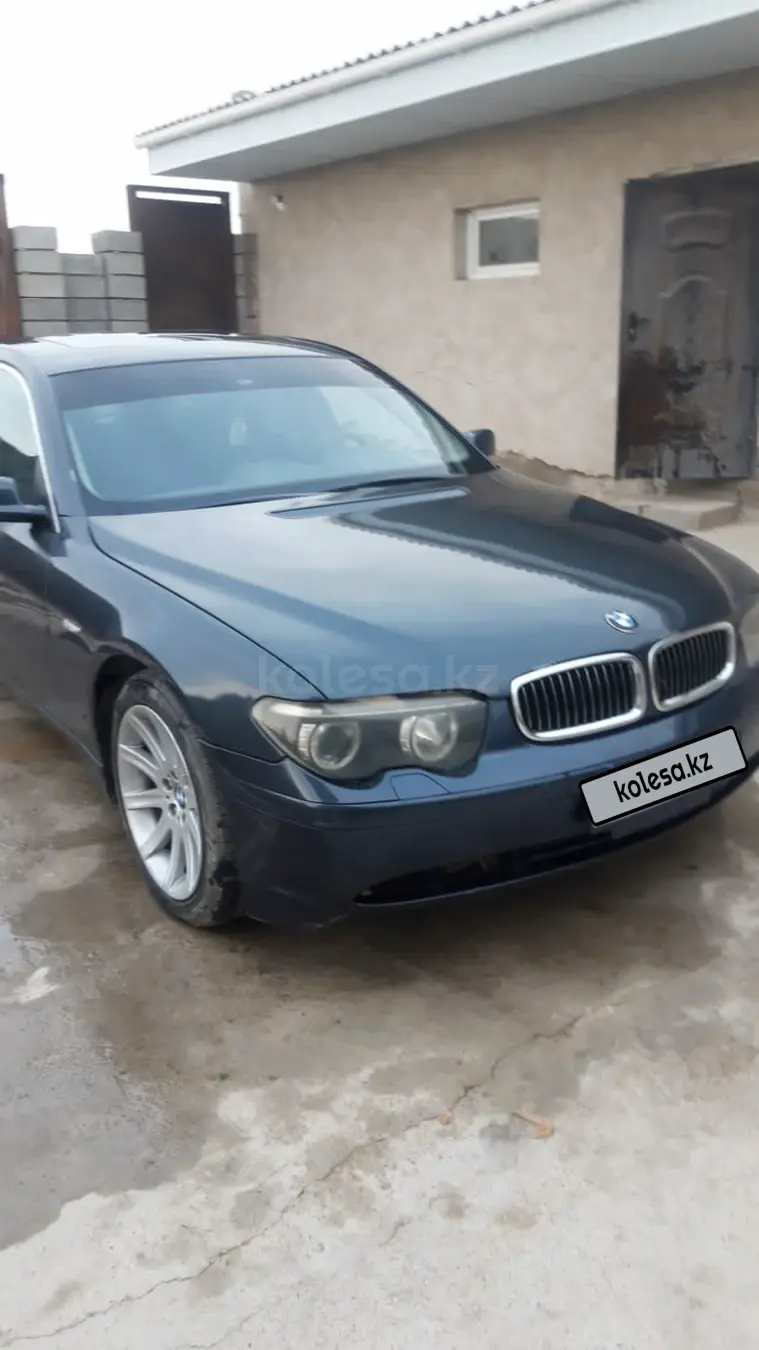 Продажа BMW 735 2002 года в Туркестане - №162002308: цена 3700000₸. Купить BMW 735 — Колёса