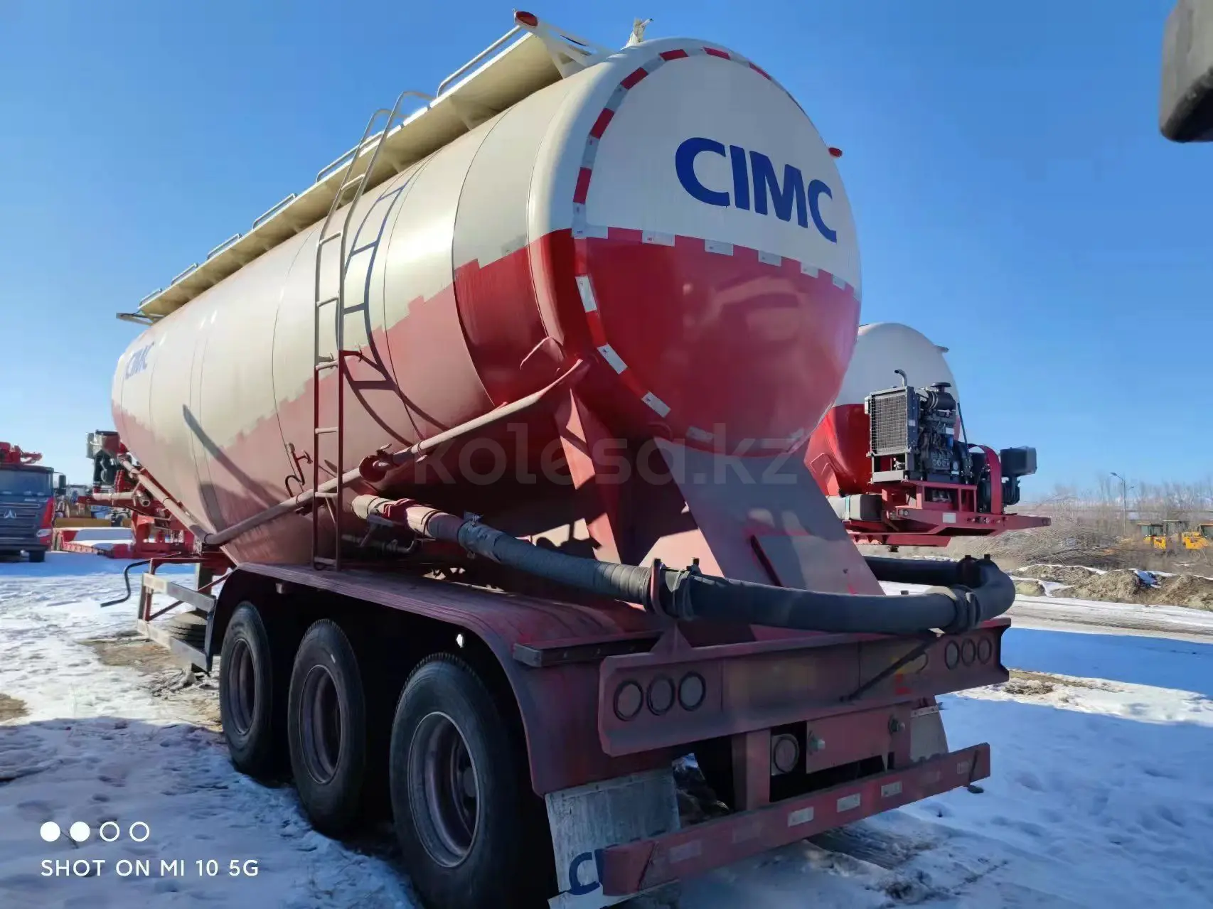 Продажа цементовозов CIMC 2024 года в Астане - №162880288. Купить новый CIMC — Колёса