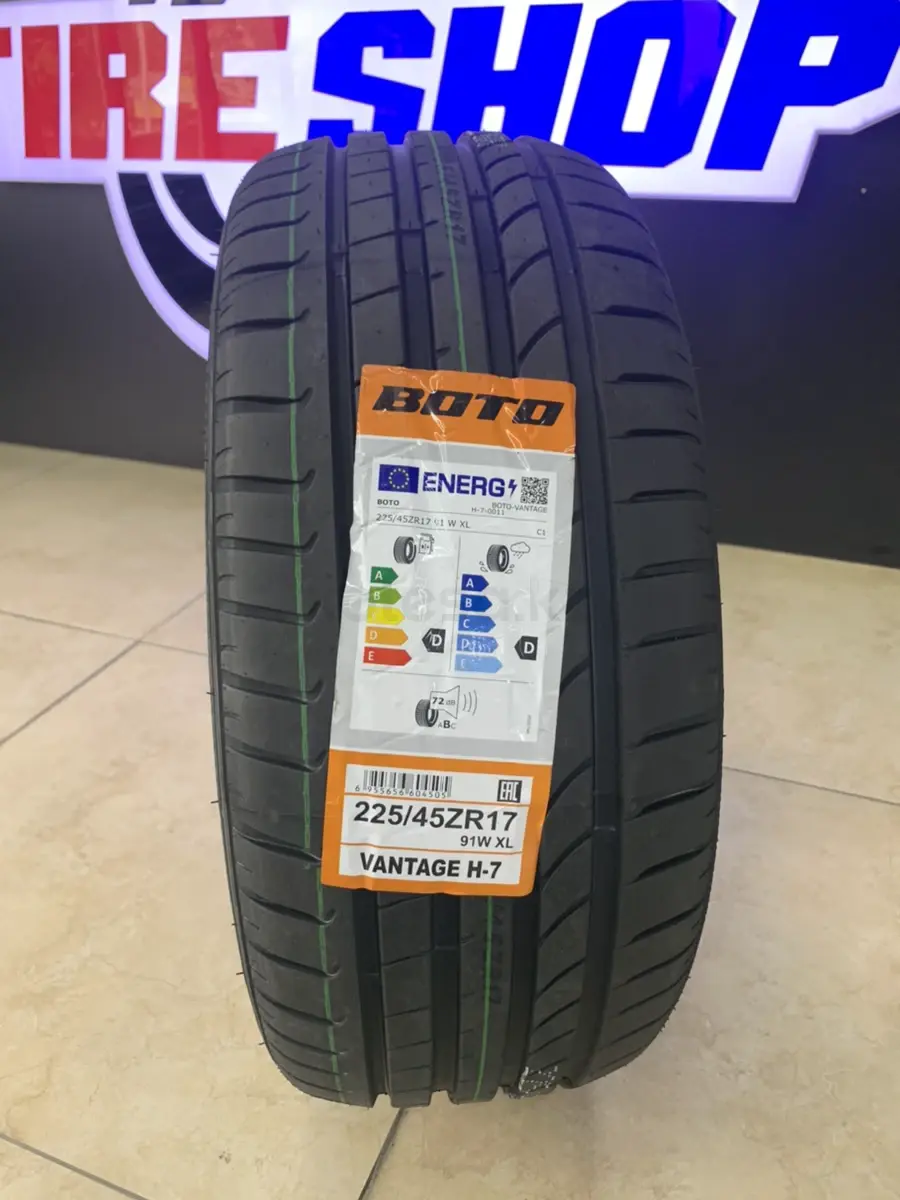 225/45R17 BOTO VANTAGE H-7 в Алматы — объявление №172549243: шины на Колёсах