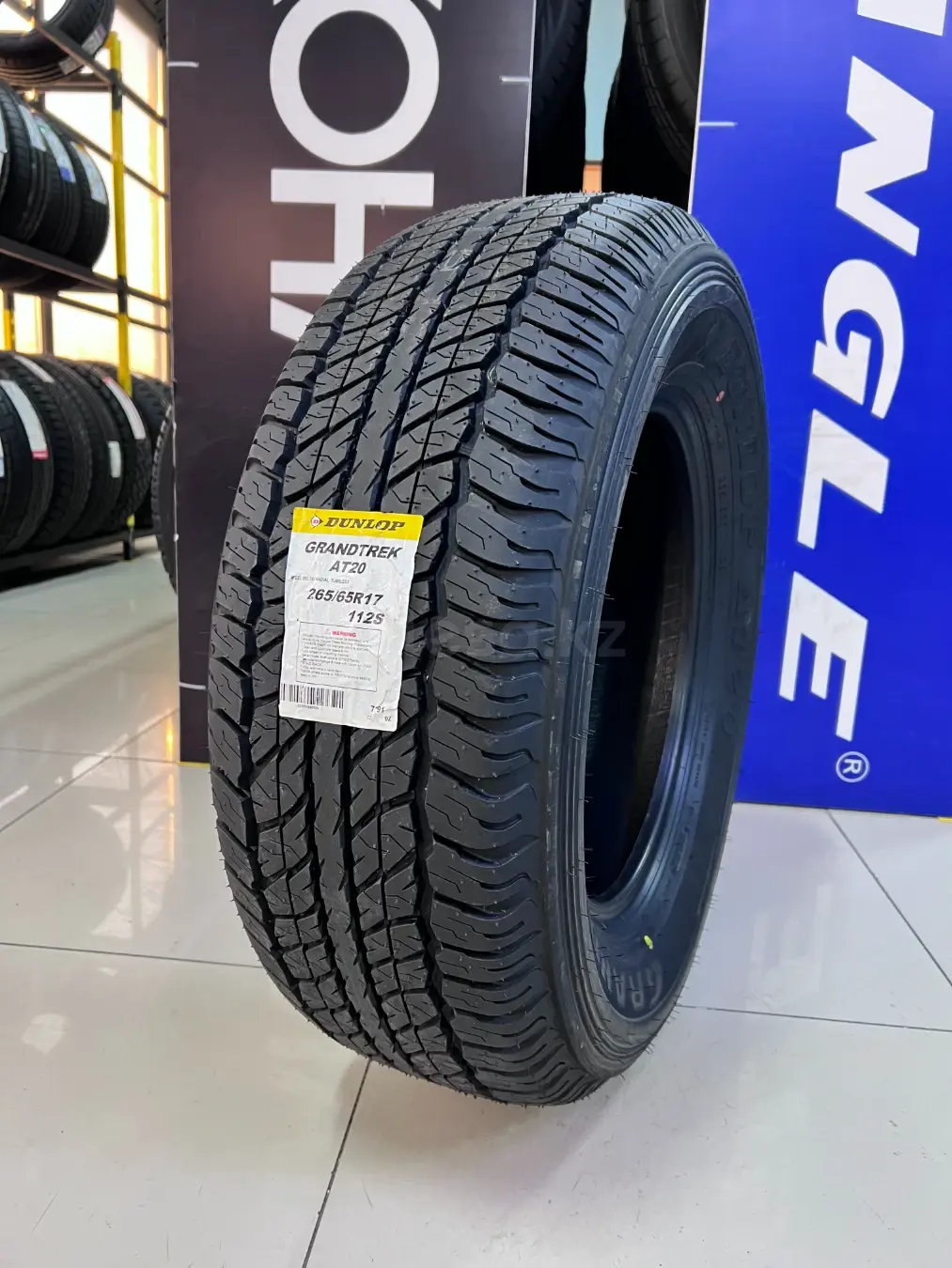 265/65R17 112S Dunlop GrandTrek AT20 Japan в Алматы — объявление №157264566: шины на Колёсах